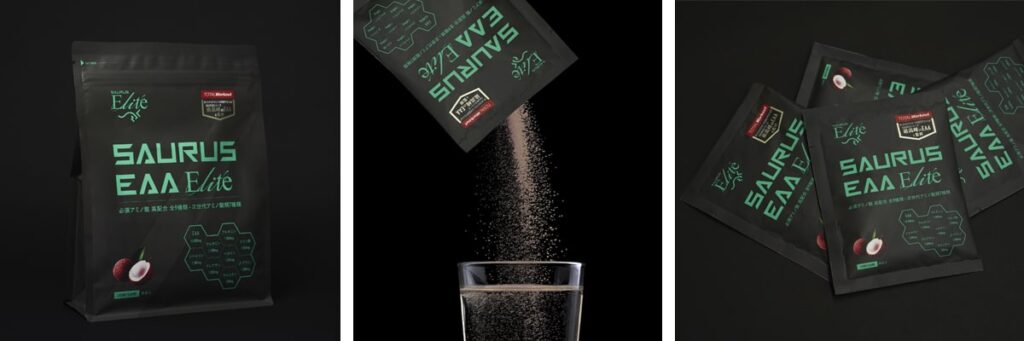 徹底的にこだわり抜いた成分の含有量と配合比率により プロフェッショナル向けに最短で最大の効果を追求したEAA「SAURUS EAA Elite」 | TRAINING COMPLEX｜ジム ...